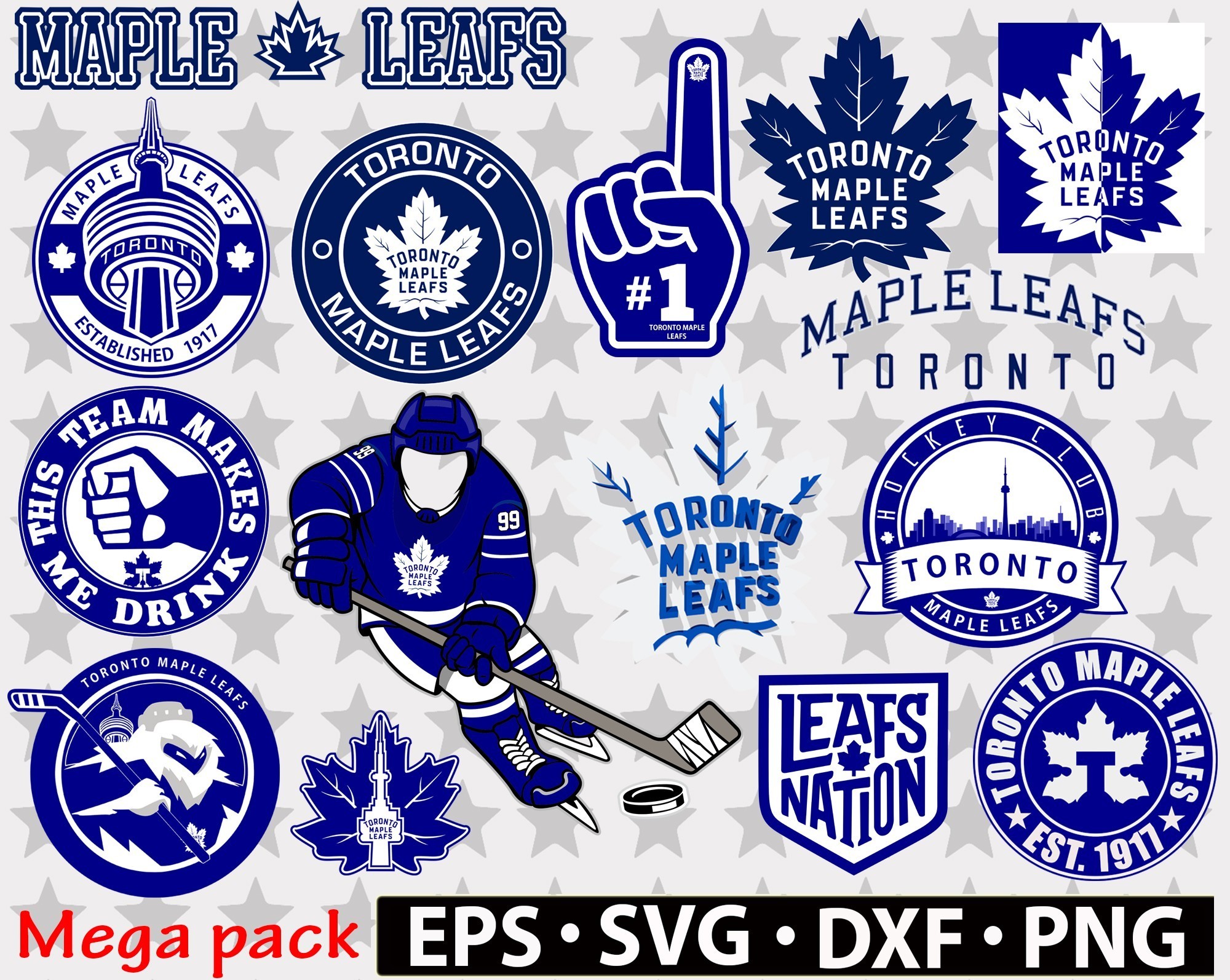 Toronto Maple Leafs Logo SVG, Maple Leafs Logo PNG, Toronto Maple Leaf ...