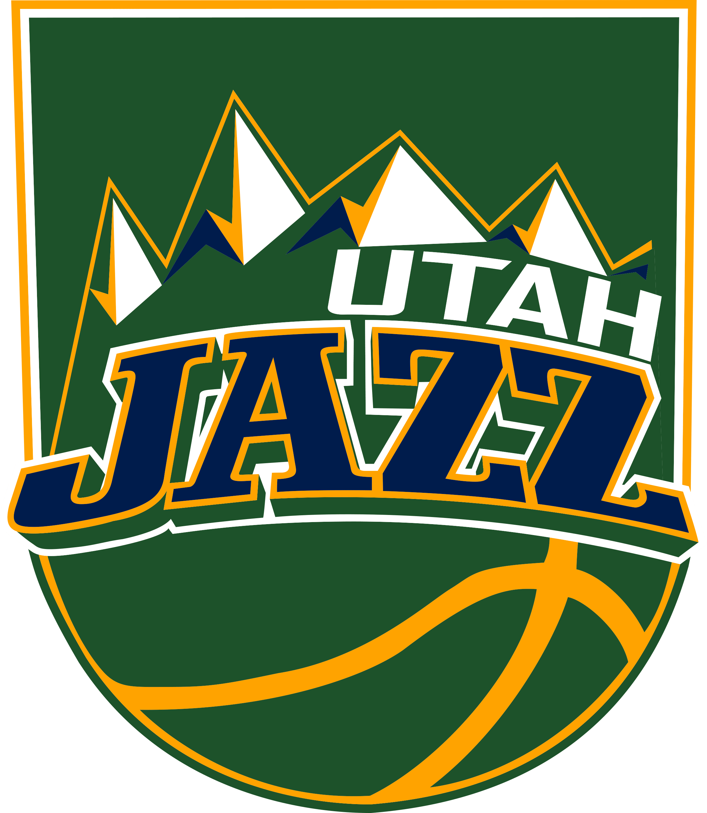 Utah Jazz Logo SVG Files Basketball Cricut Cutting NBA Team Vector Utah Jazz Logo SVG Files Basketball Cricut Cutting NBA Team Vector