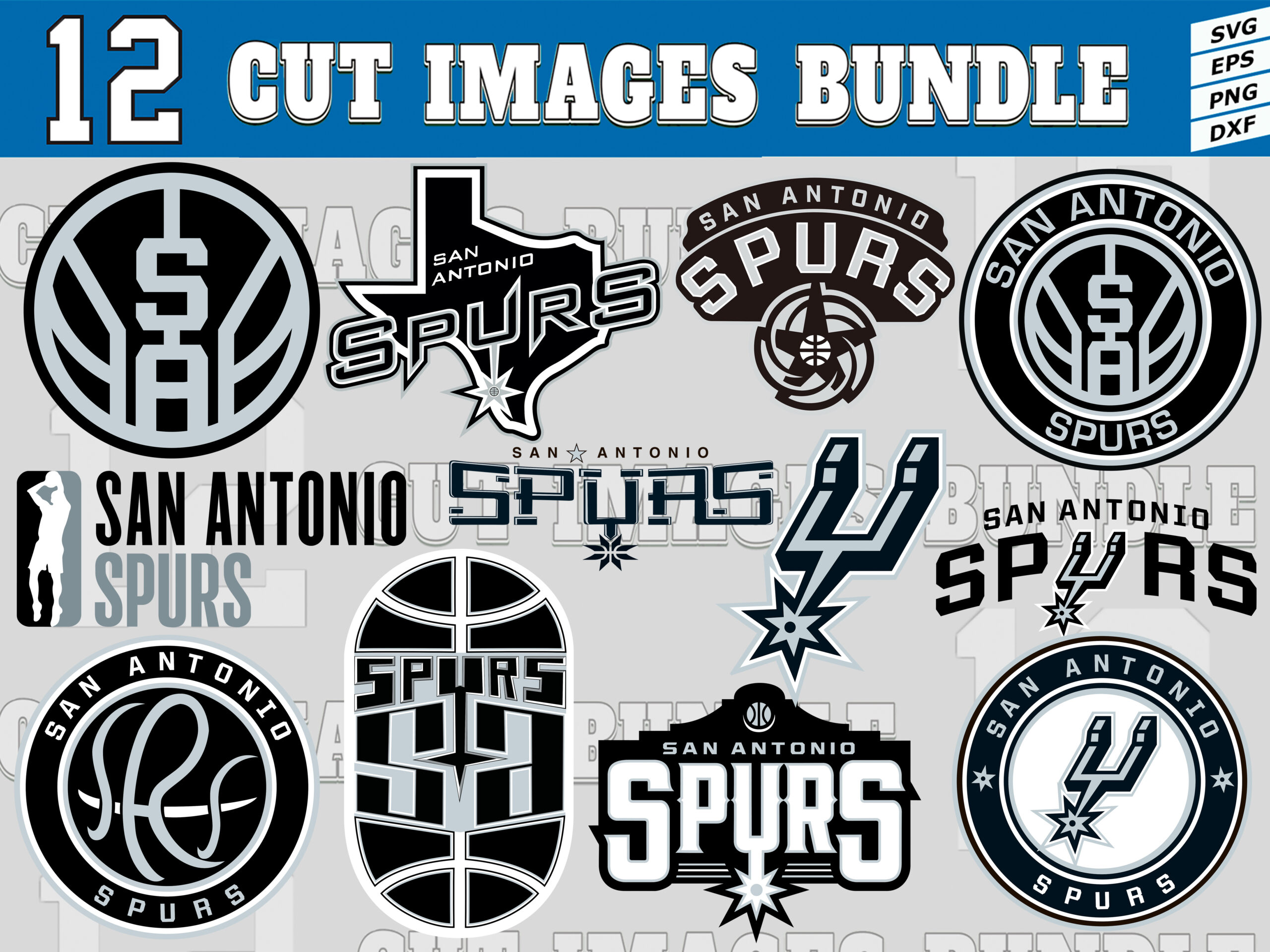 Digital Art & Collectibles Drawing & Illustration Spurs Spurs svg San ...