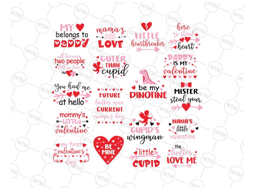 Kids Valentines Day Valentine's Cricut files Love Svg Valentines cut ...