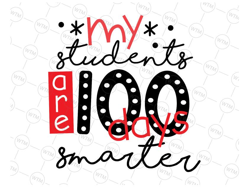 100th Days Of School Clipart