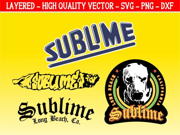 Sublime Logo SVG Bundle | Vectorency