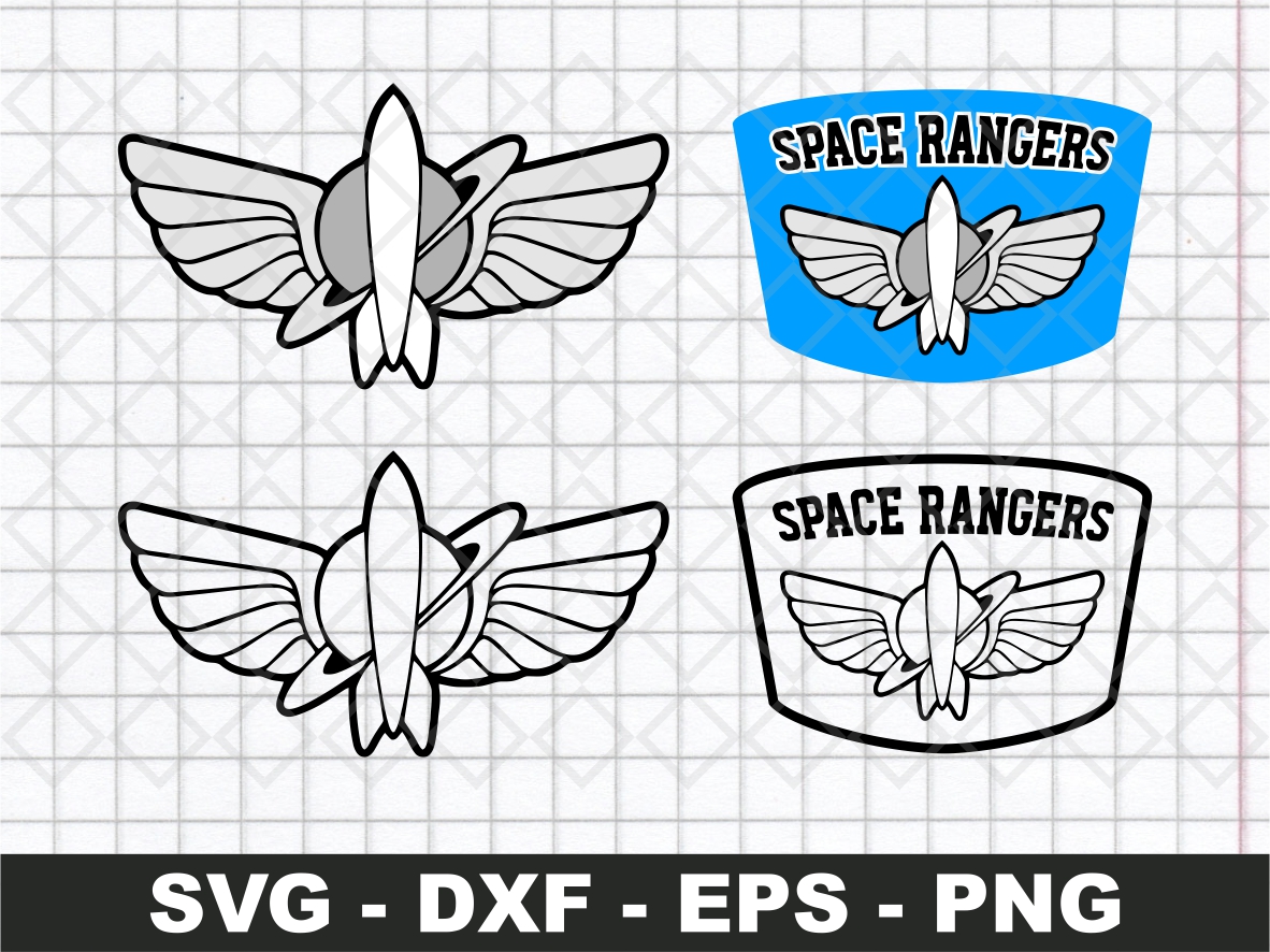 Buzz Lightyear Wings SVG