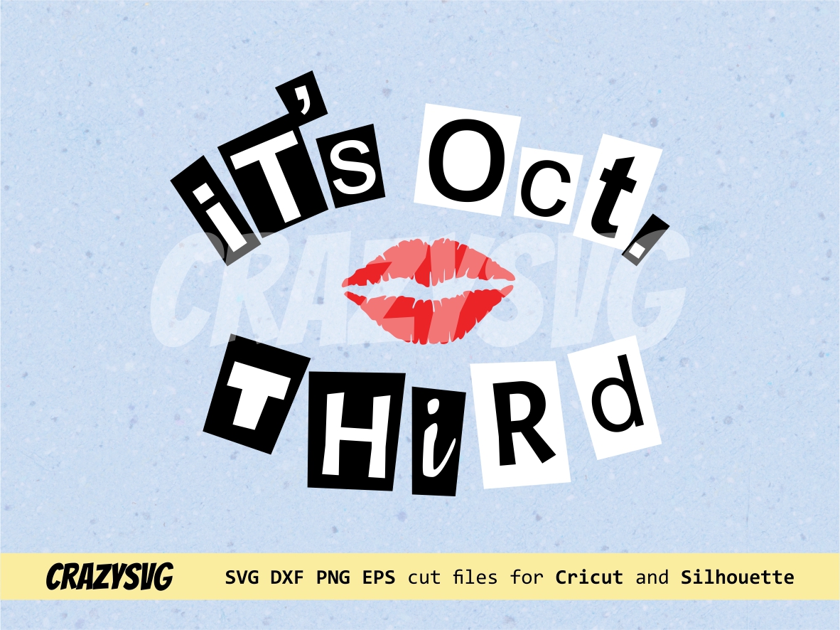 Its October 3rd SVG | Vectorency