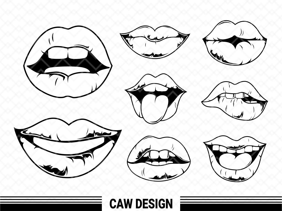 Mouth Smile Vector Vectorency