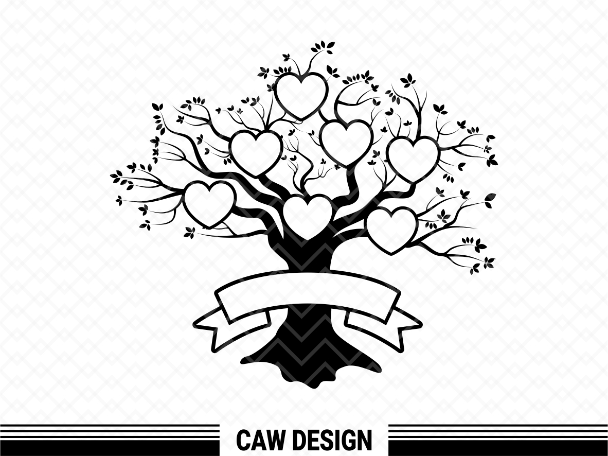 Cricut Family Tree Template