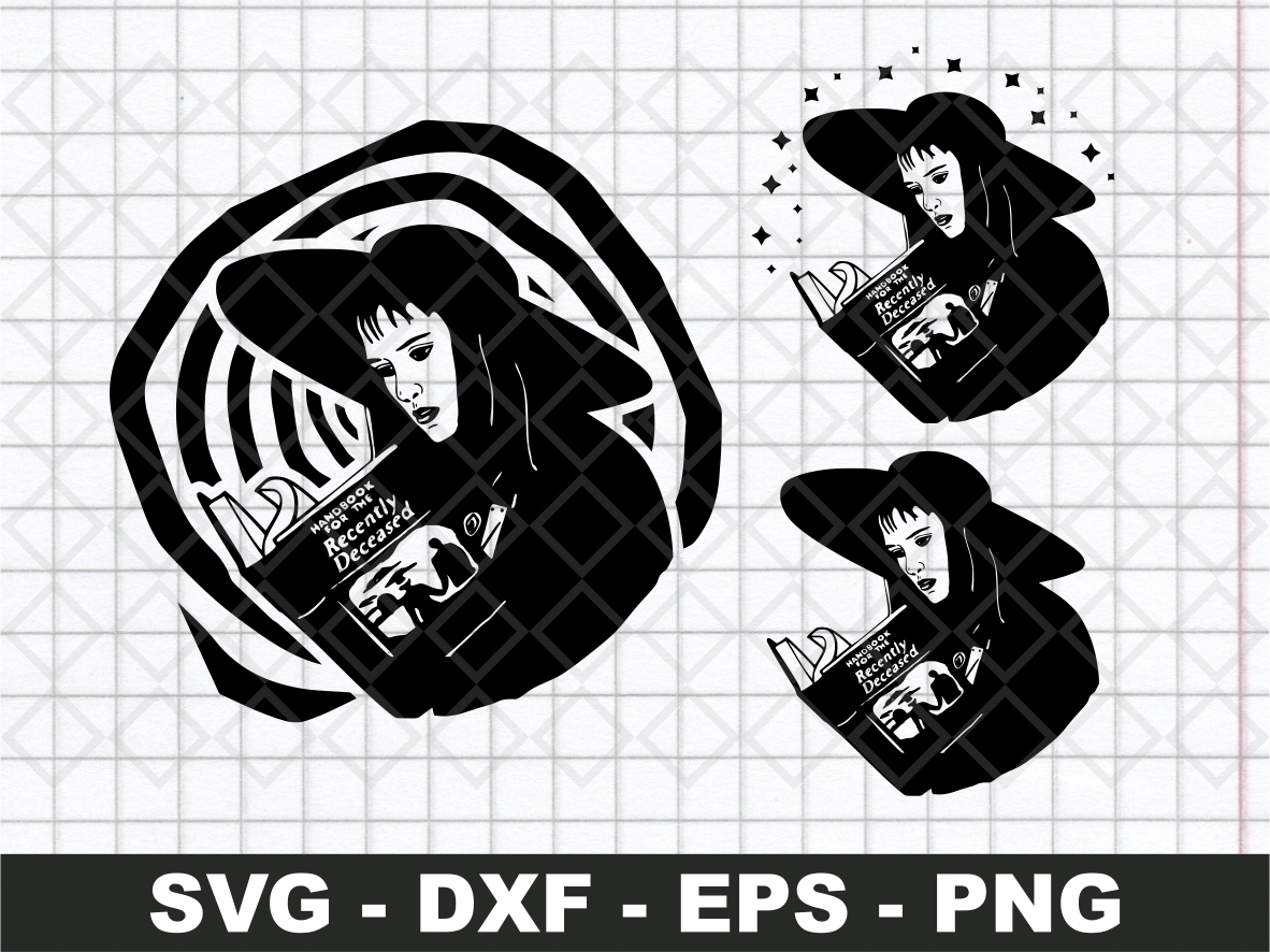 Lydia From Bettlejuice SVG | Vectorency