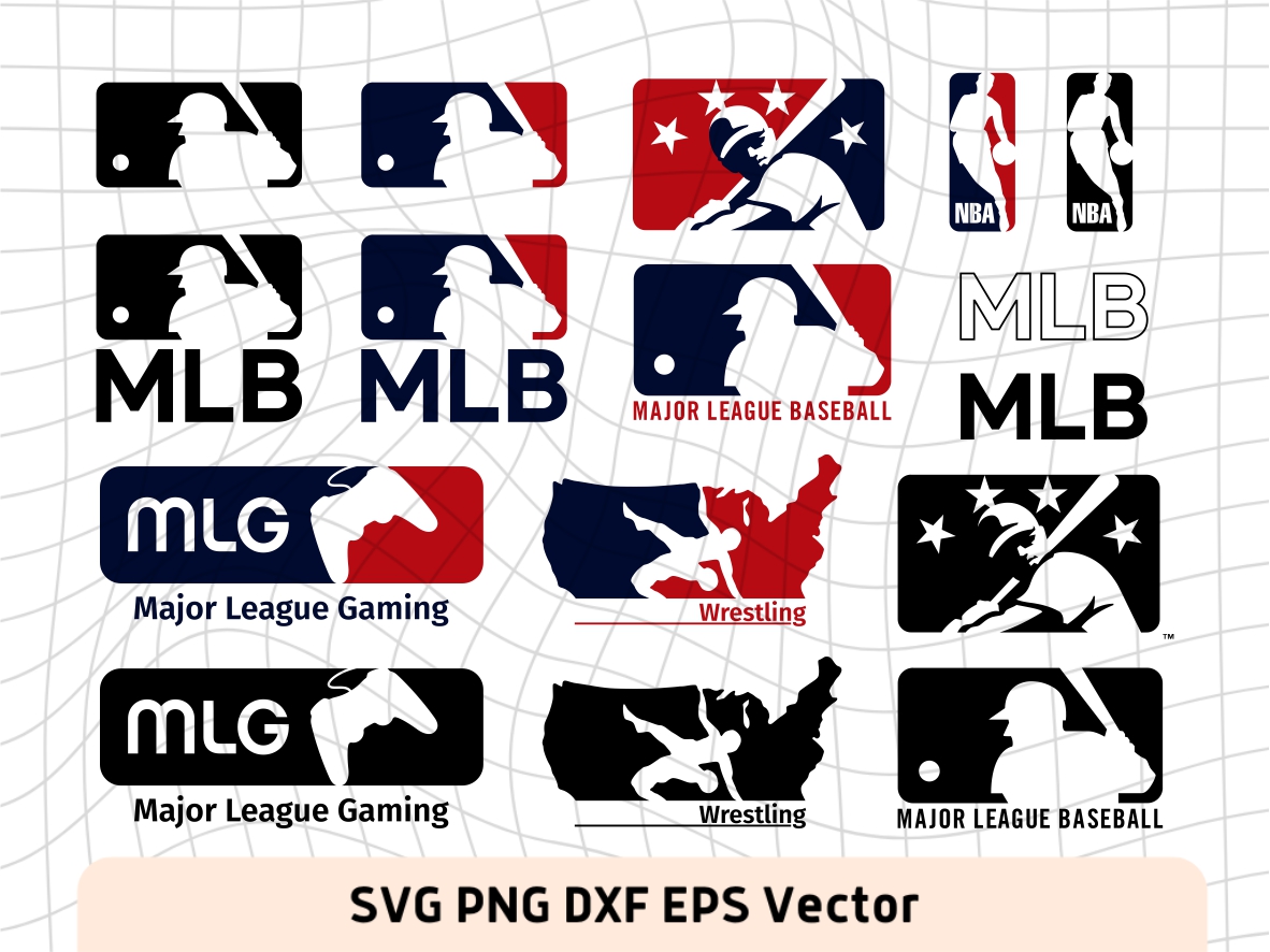 Baseball MLB Logo SVG, 10+ Designs | Vectorency